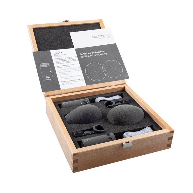 Mic Schoeps Stereo-Set CMC 1 MK 2 | MicPedia.com